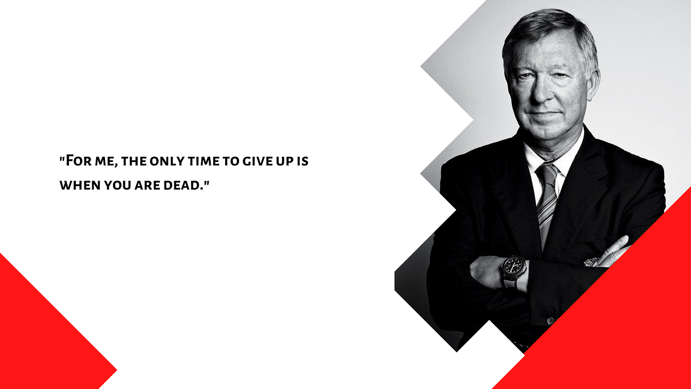 Alex Ferguson Motivational Quotes