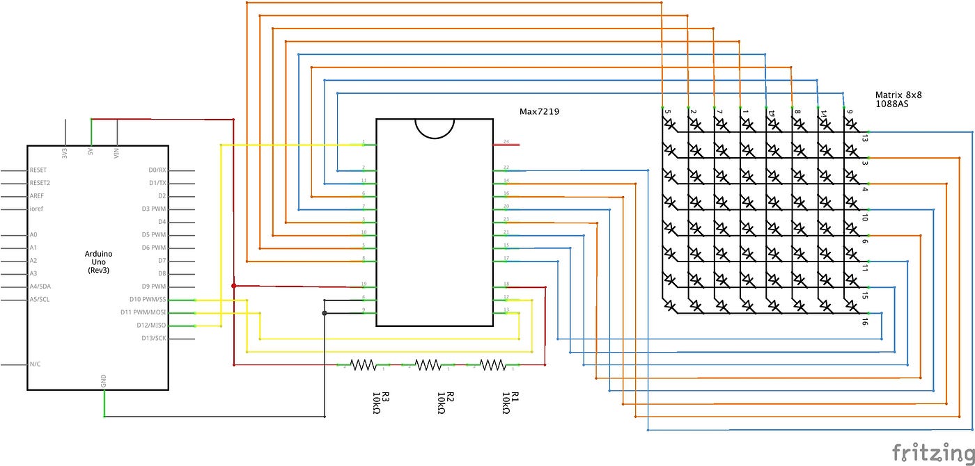 Easy LED Matrix Control: Arduino And 8x8 1088AS Matrix, 44% OFF