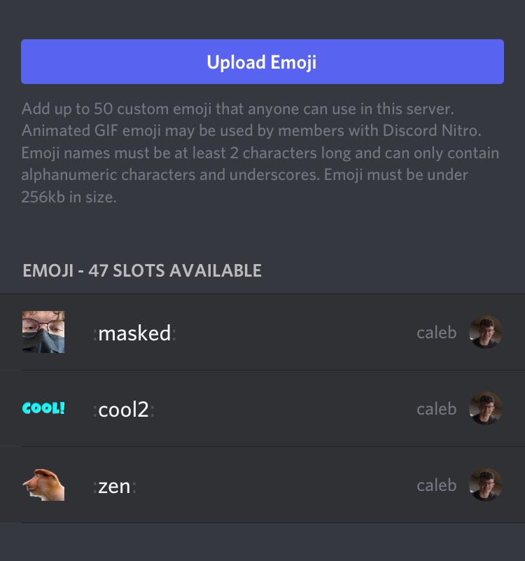Animated Letter Emoji Discord