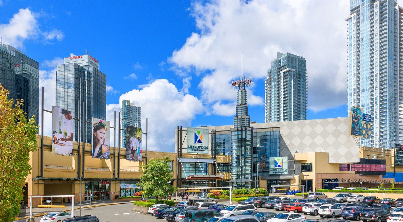 Metropolis At Metrotown Burnaby British Columbia Canada Clearance ...