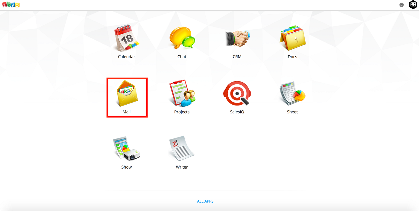Zoho Mail Icon