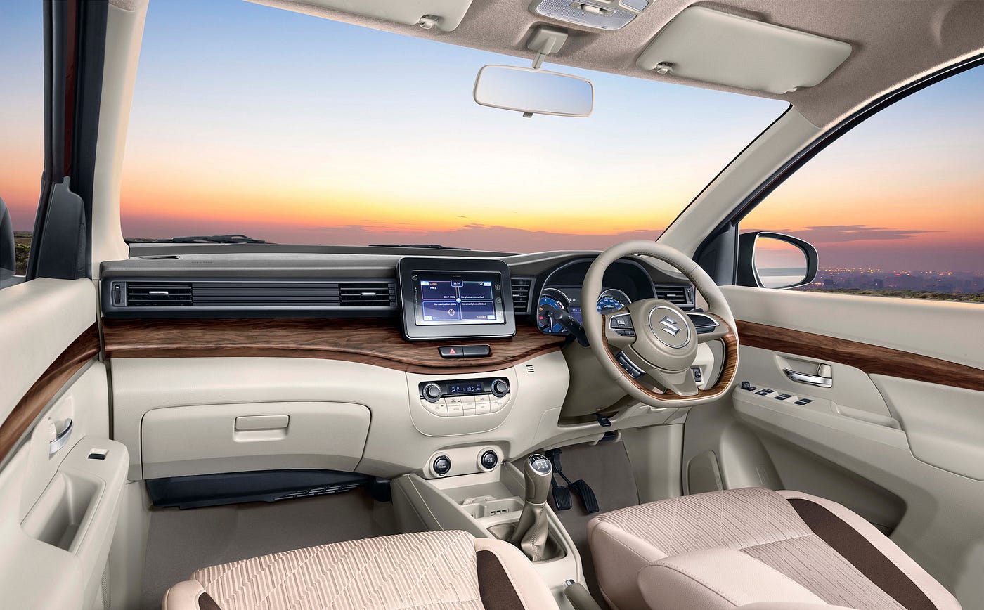 Maruti Ertiga Dashboard Open