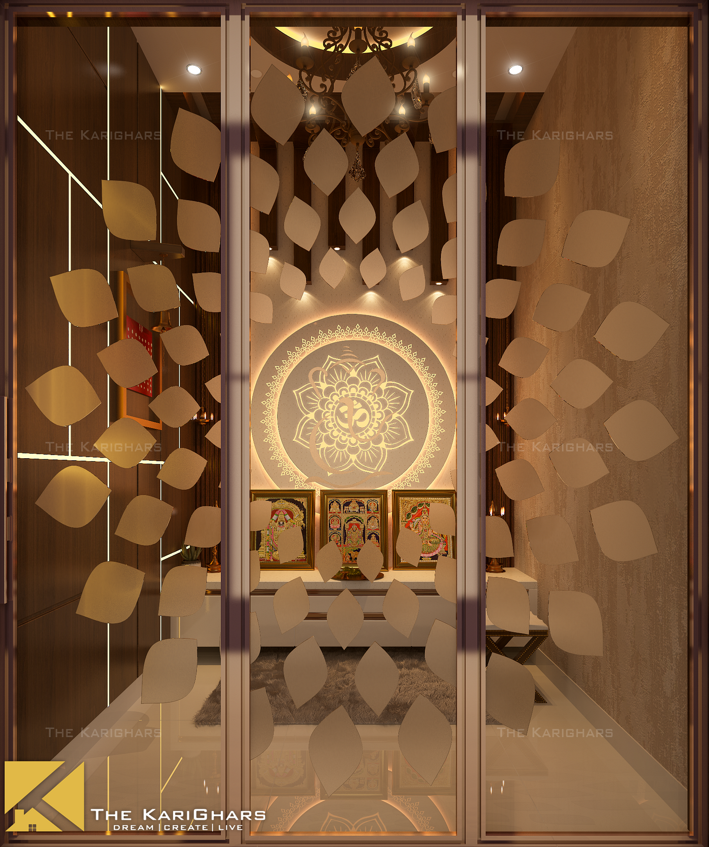 Glass Temple Designs For Home