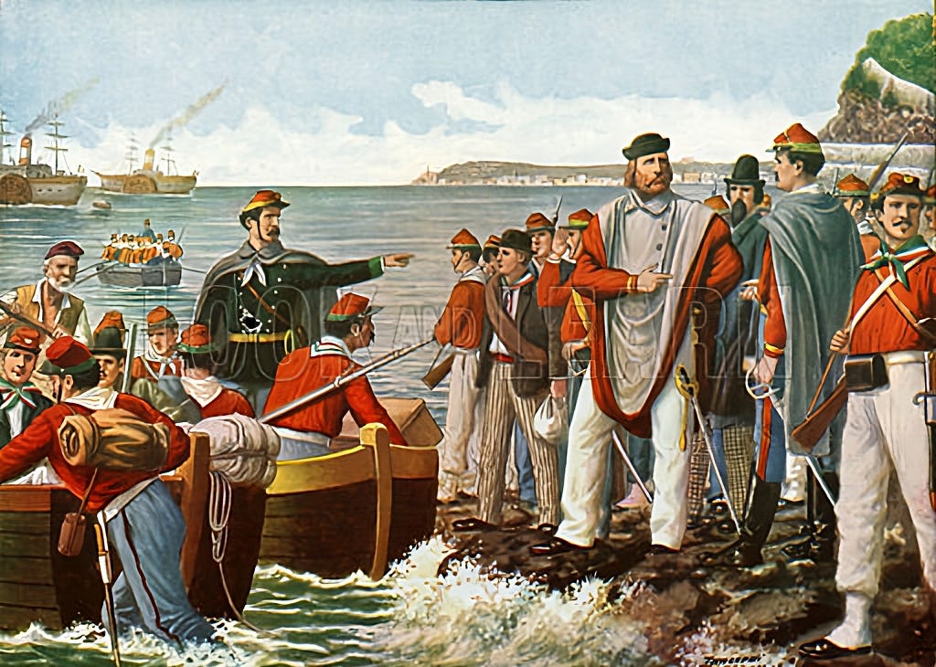 Giuseppe Garibaldi Red Shirts