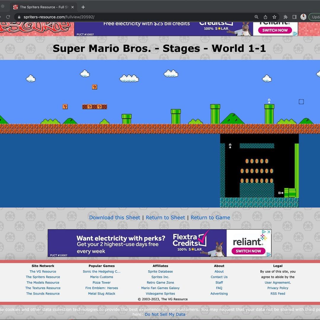 Flutter Mario Coffee & Code — Recreating Super Mario Bros. In
