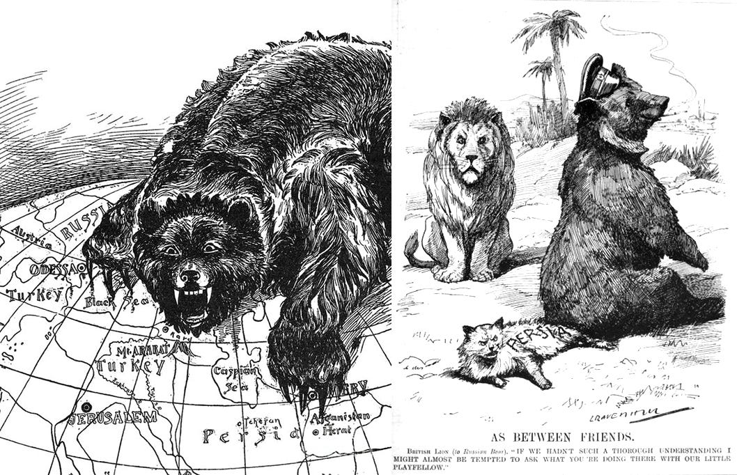 Russian Stereotype Cartoon