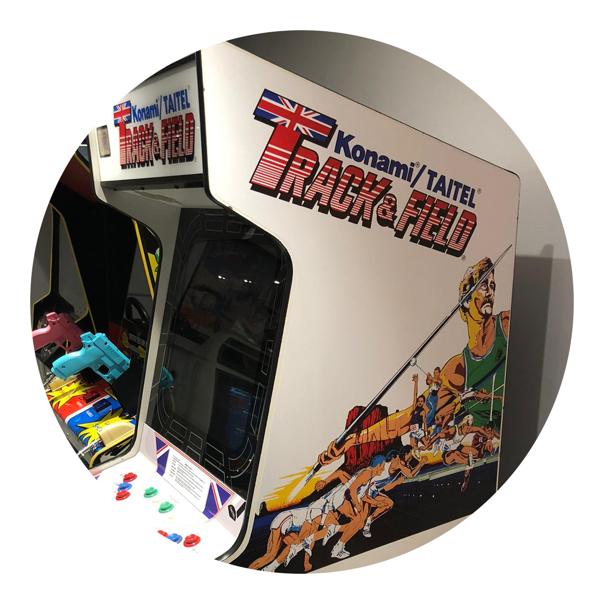 Track And Field High Jump Arcade