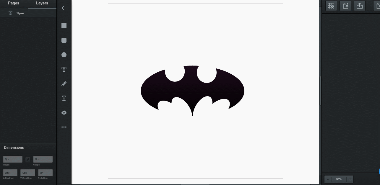 How To Draw Batman Logo Step By Step