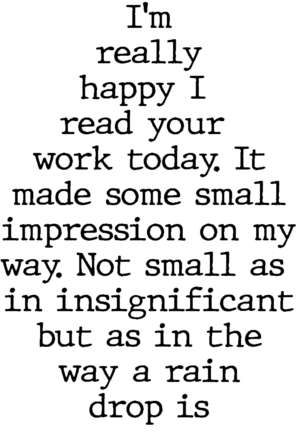 Concrete Poem About Summer at Brooke Fitzroy blog