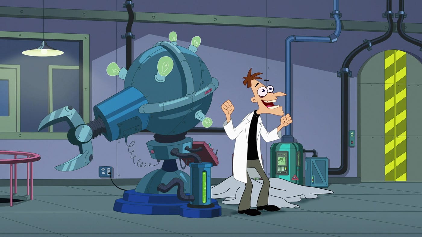 Phineas And Ferb Dr Doofenshmirtz Building
