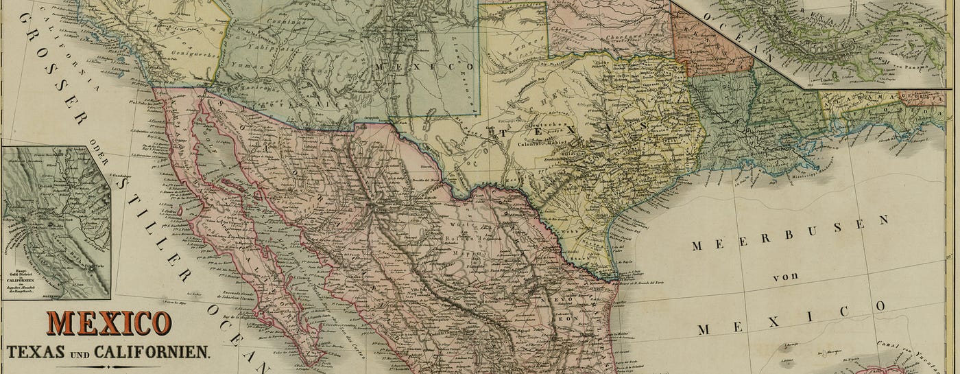 Mexico And Texas History