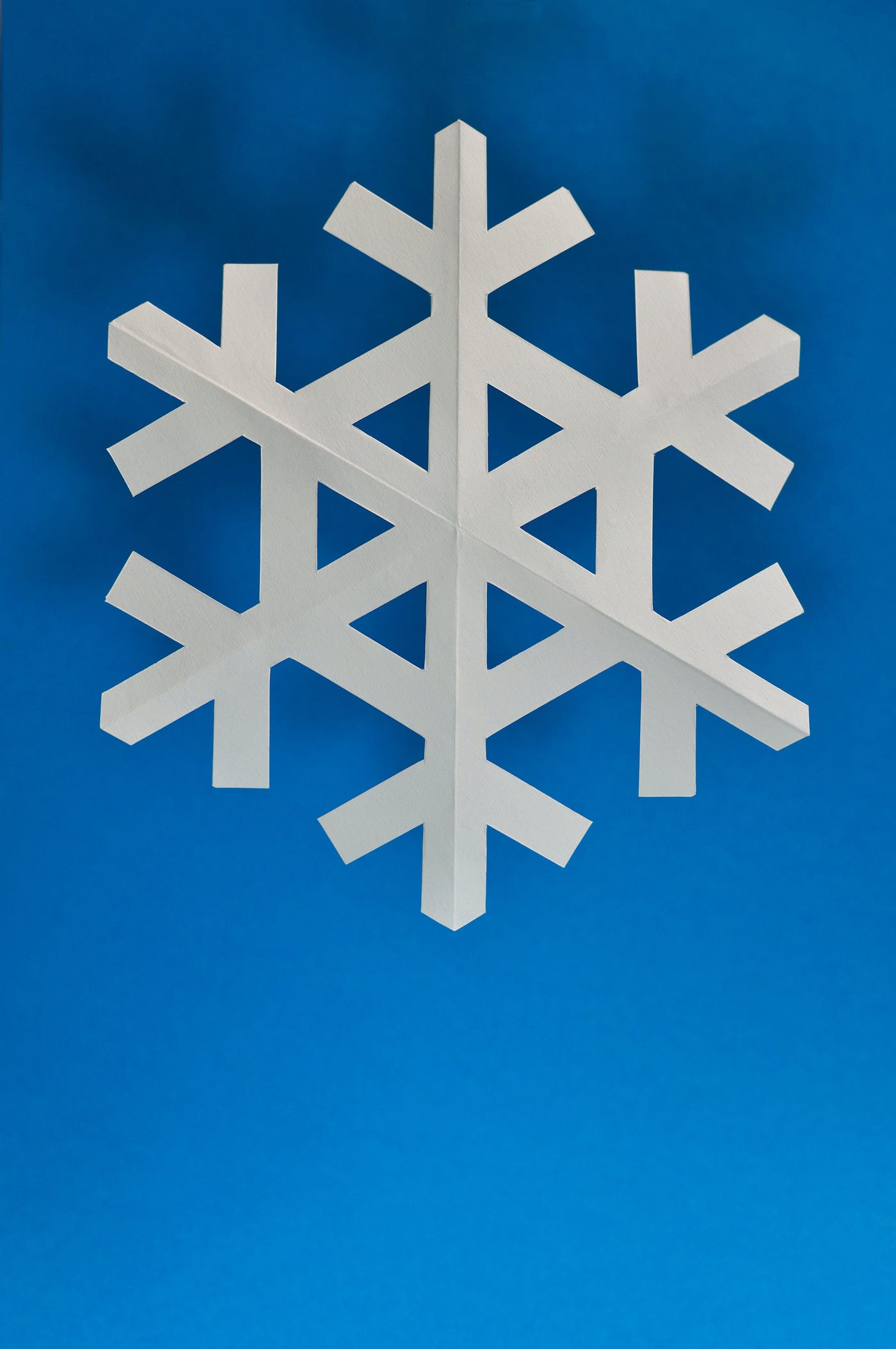 Snowflake Scared Face Emoji