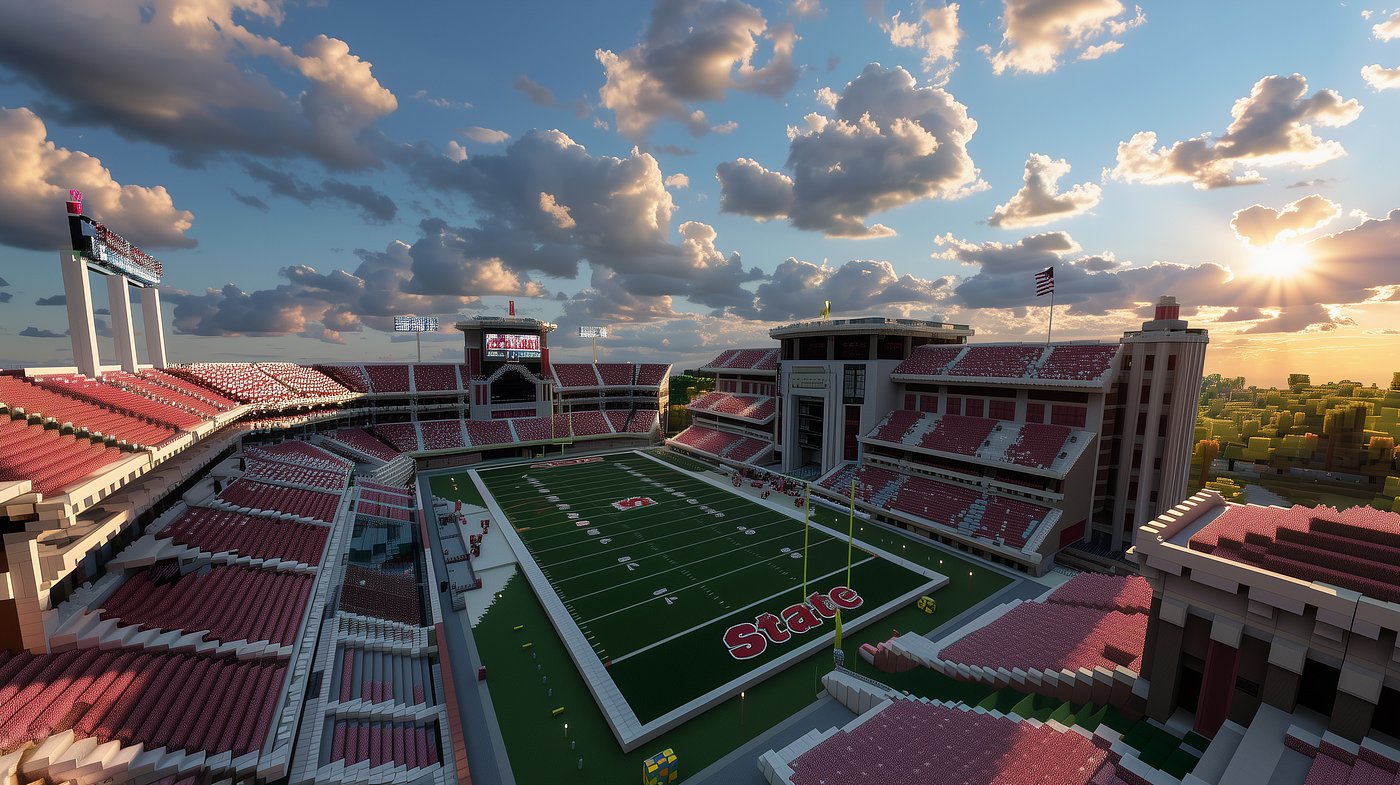 Alabama College Soccer Stadiums Minecraft UF Gator Stadiums Minecraft