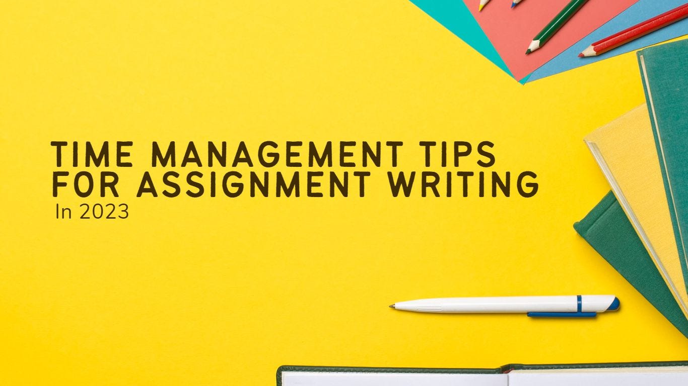 Student Time Management Tips