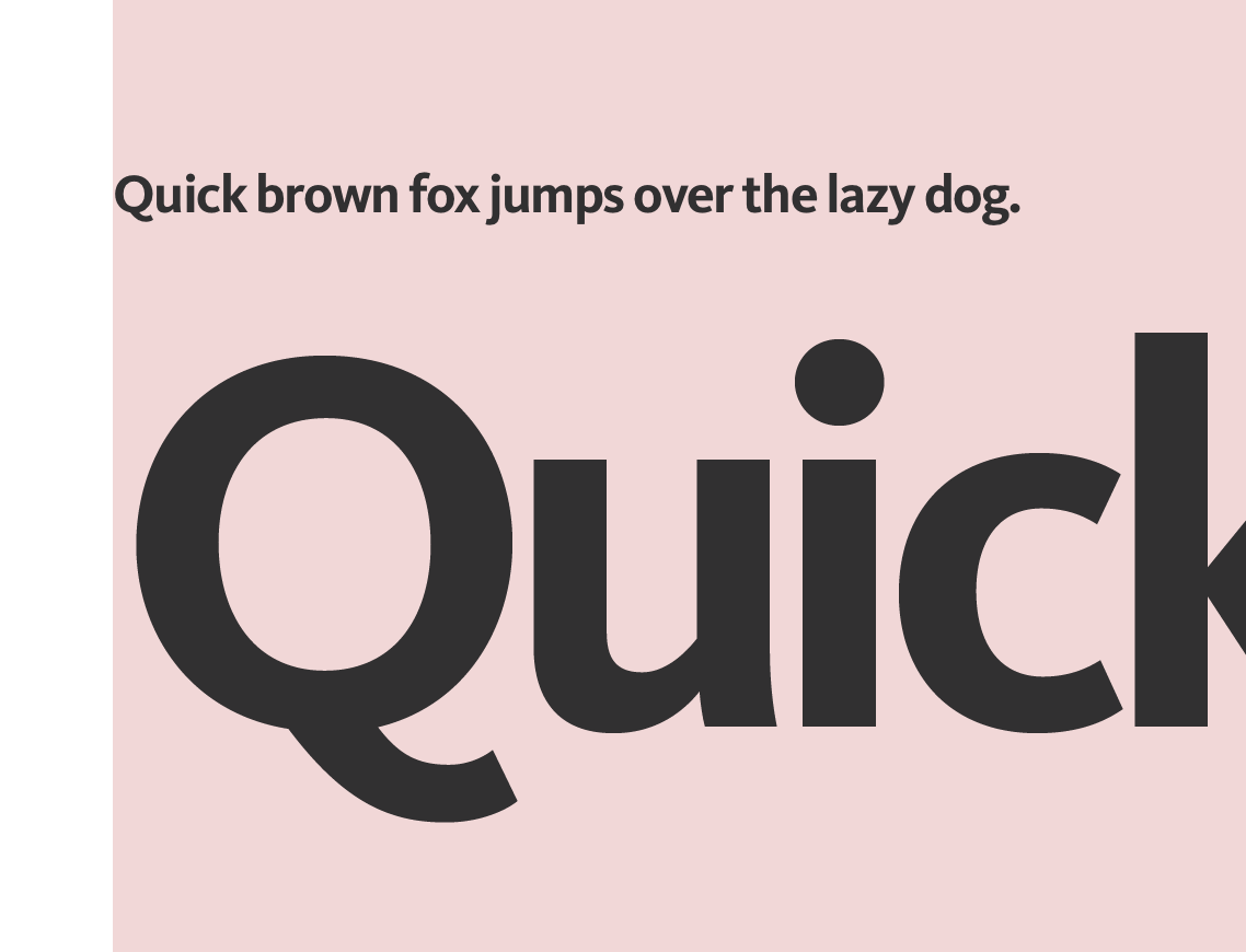 Quick Font