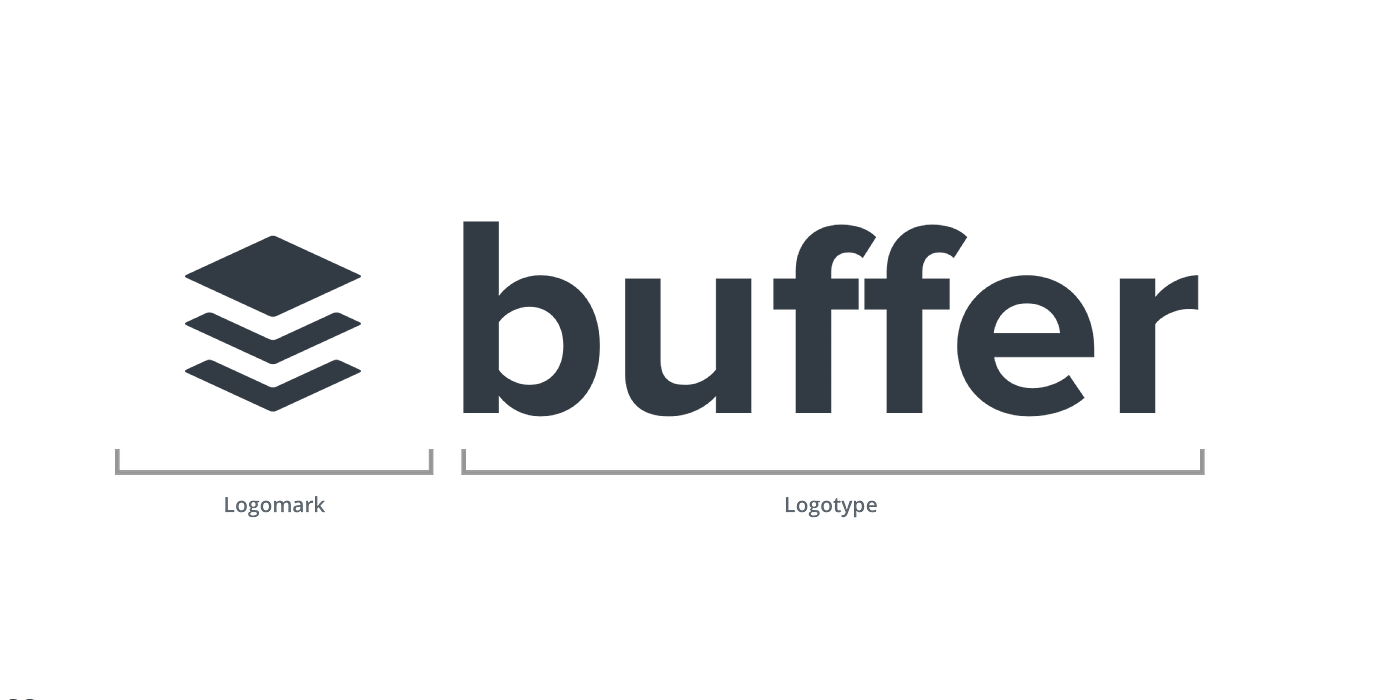 Vertical Text Logo