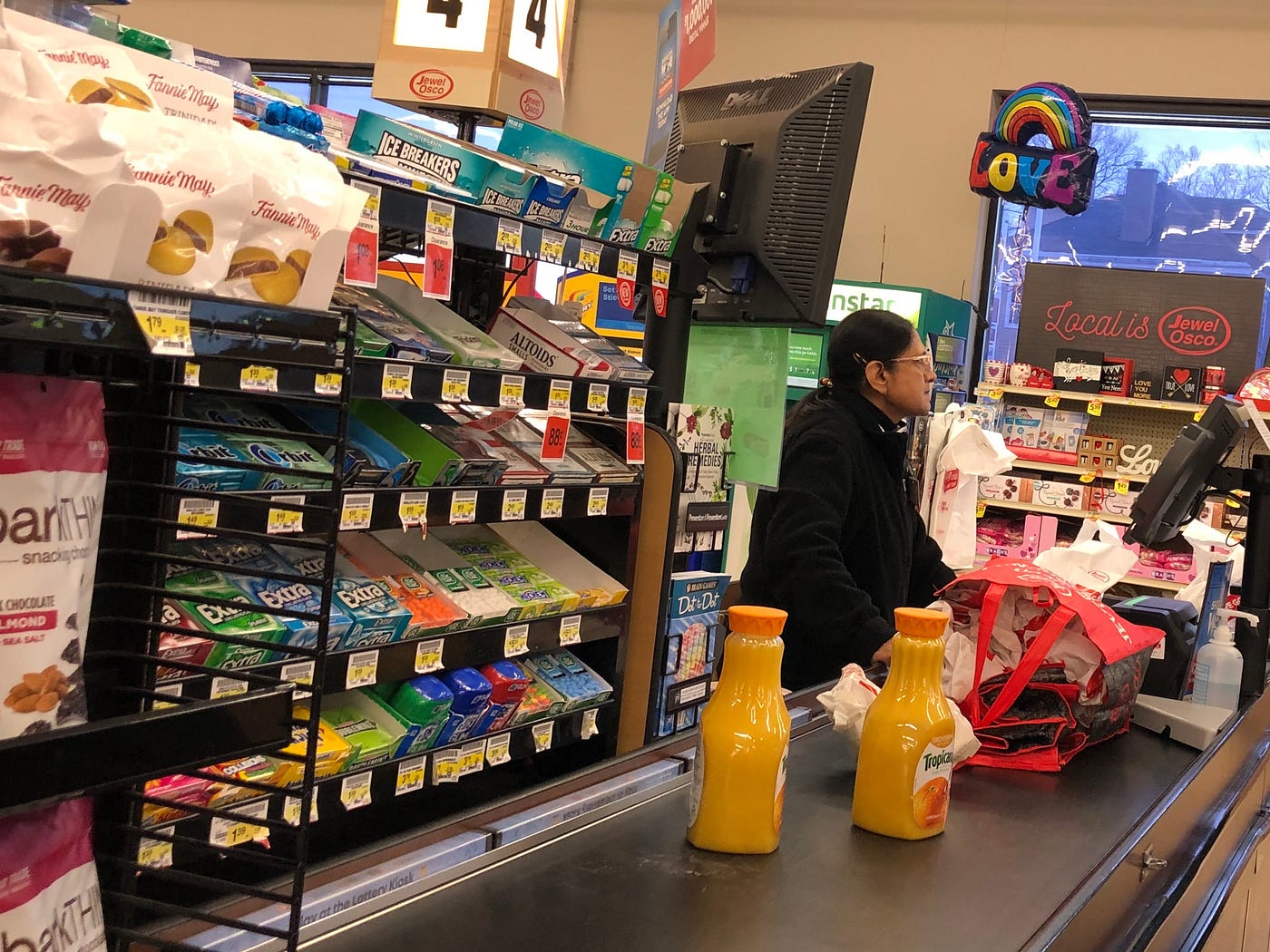 Grocery Store Checkout Bagging