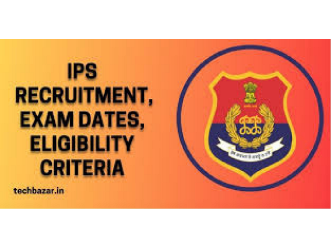 Indian Police Service Logo Wallpaper