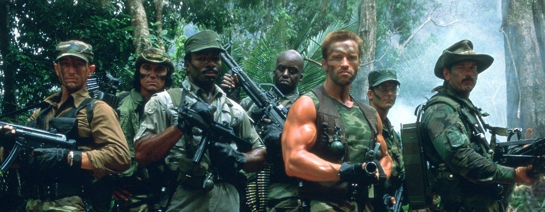 Carl Weathers Predator Arm