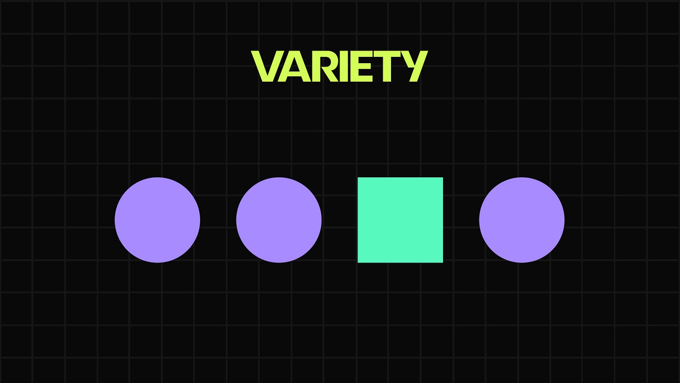 Variety Design Principle