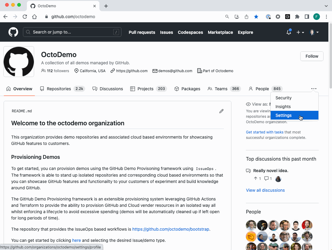 Viewing Your Github Advanced Security Usage Github Docs Github