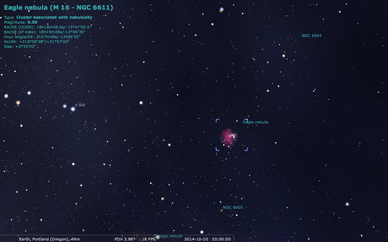 Messier 16 M16 The Eagle Nebula Universe Today
