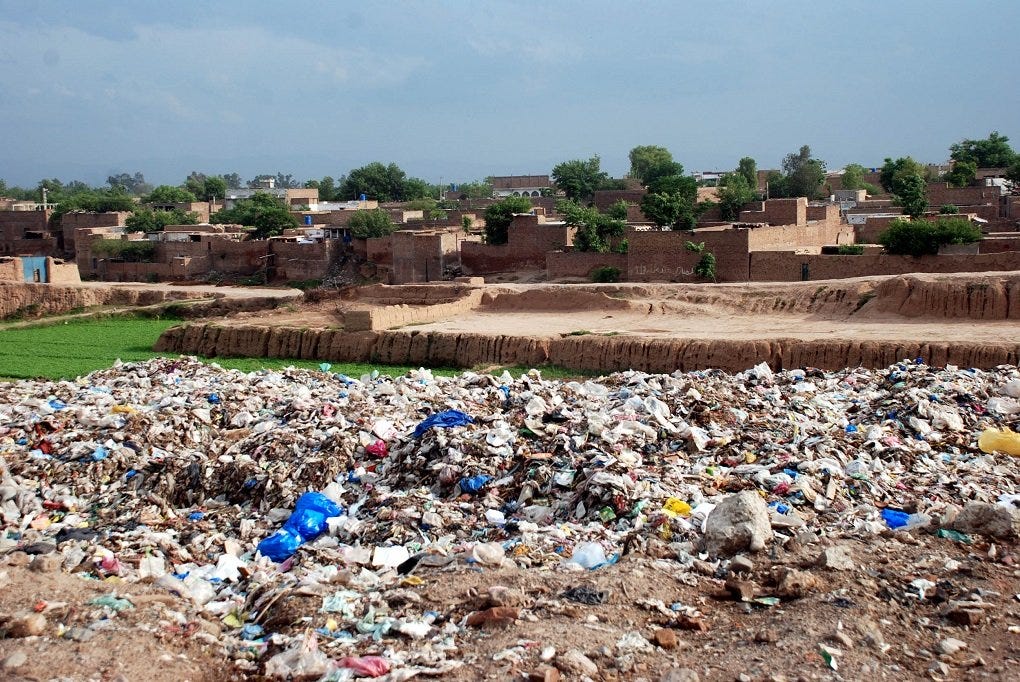Causes Of Land Pollution Clipart