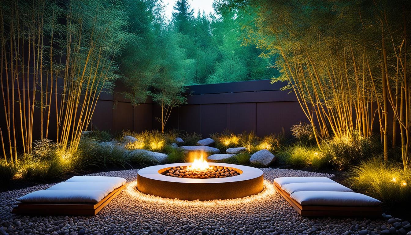 Enclosed Outdoor Meditation Space A Japanese Zen Garden Is The