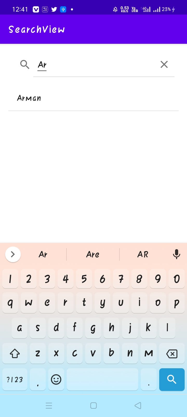 2020 Searchview With Listview Flutter Searchview With
