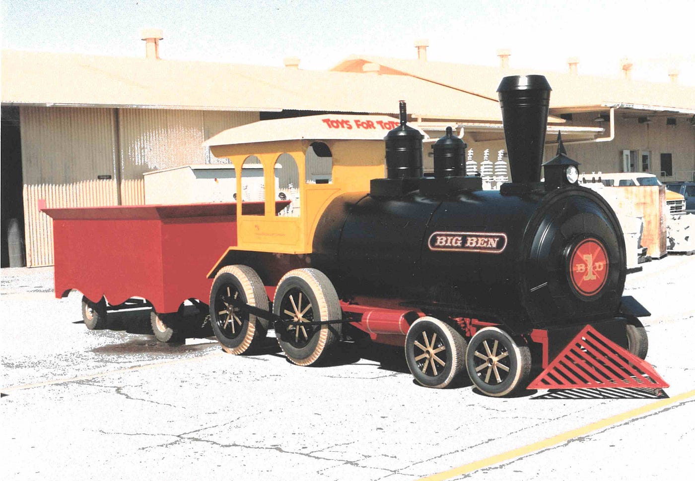 Toys For Tots Train Logo