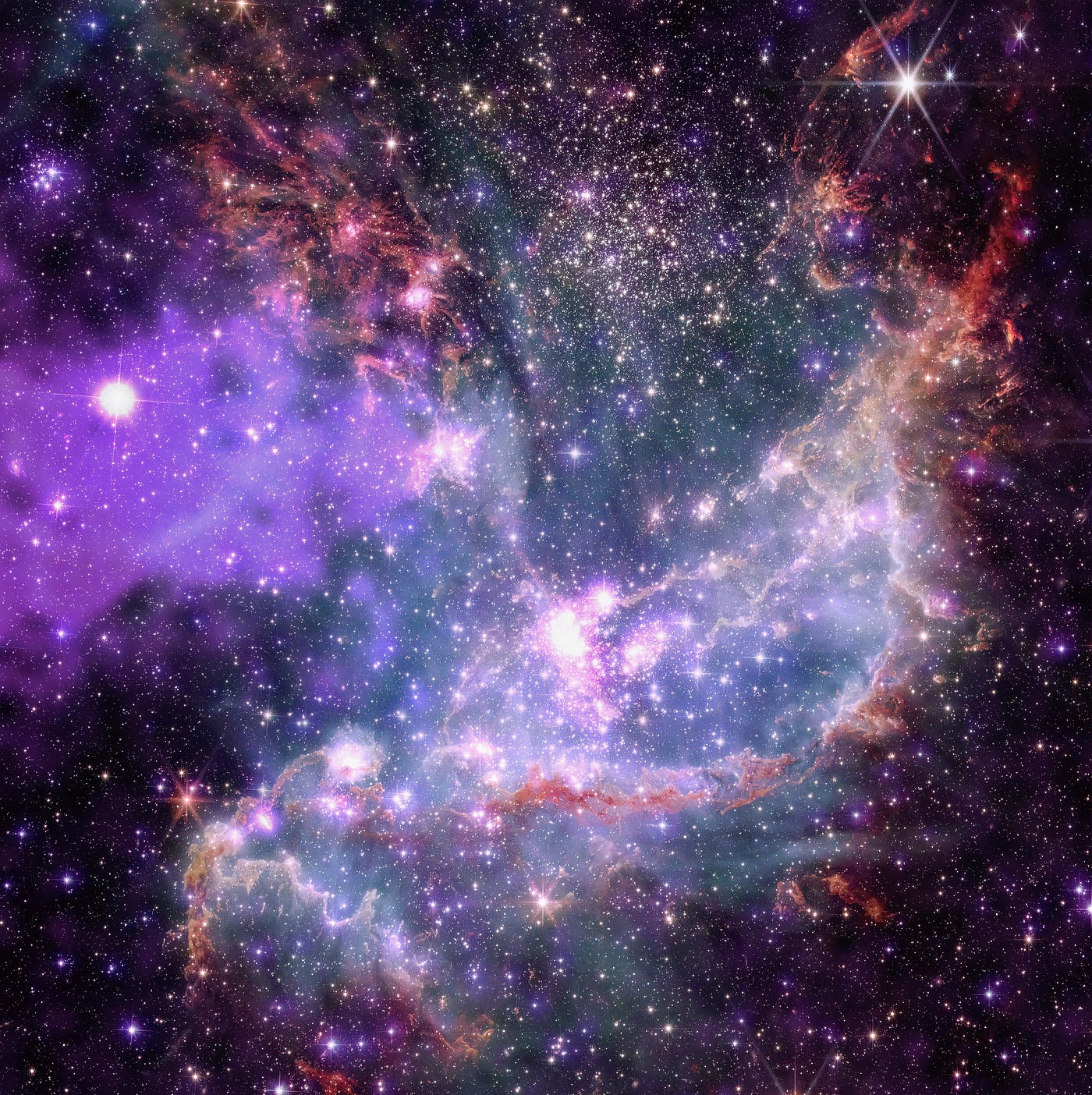 Chandra Hubble Spitzer Galex