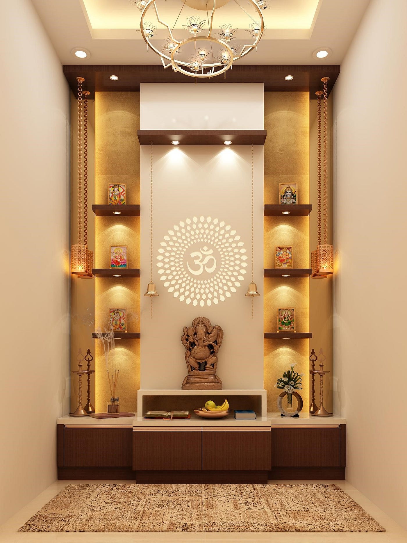 Glass Temple Designs For Home