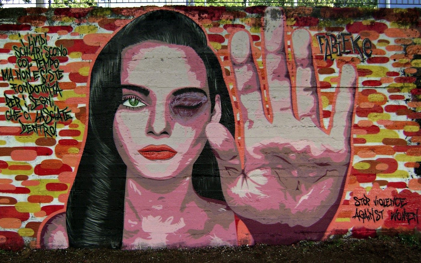 Violence Against Women Painting