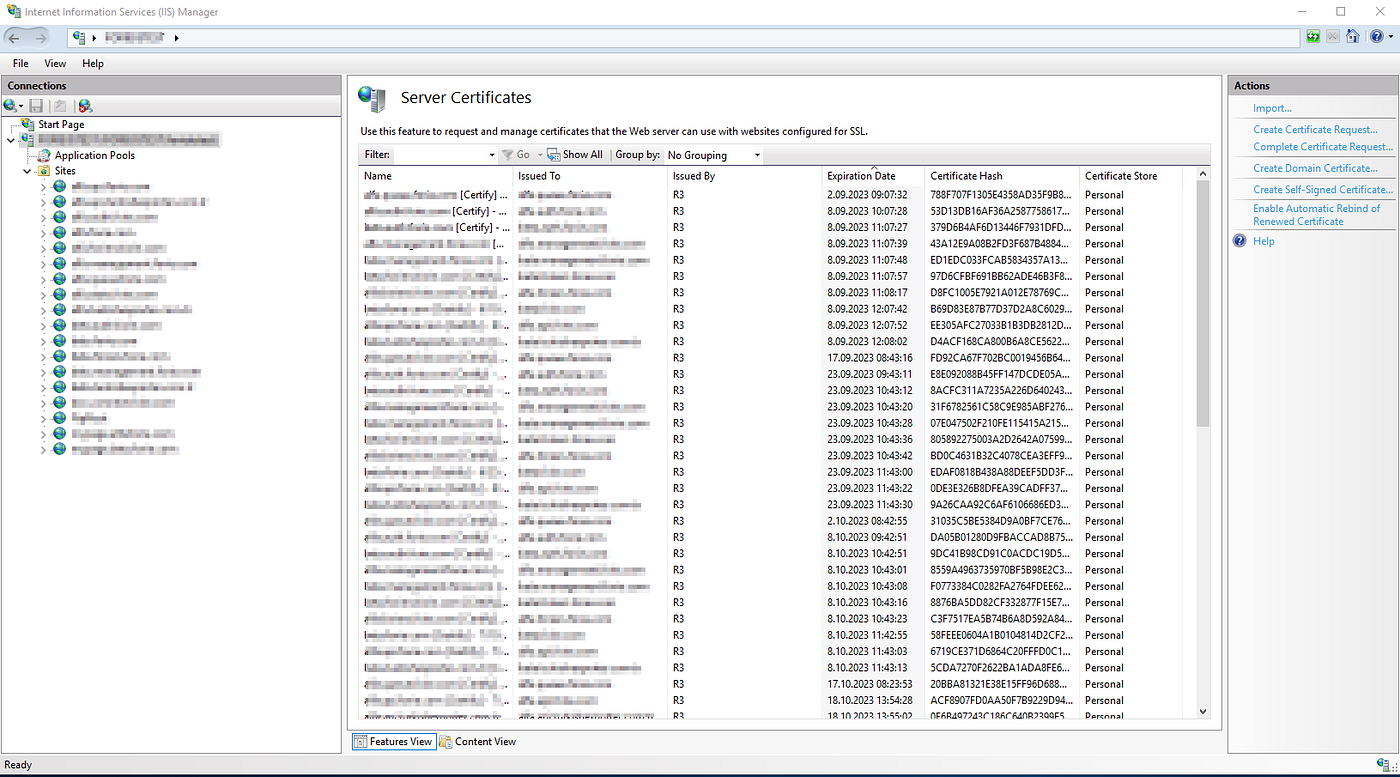 How To Create Self Signed Certificate For Iis Using