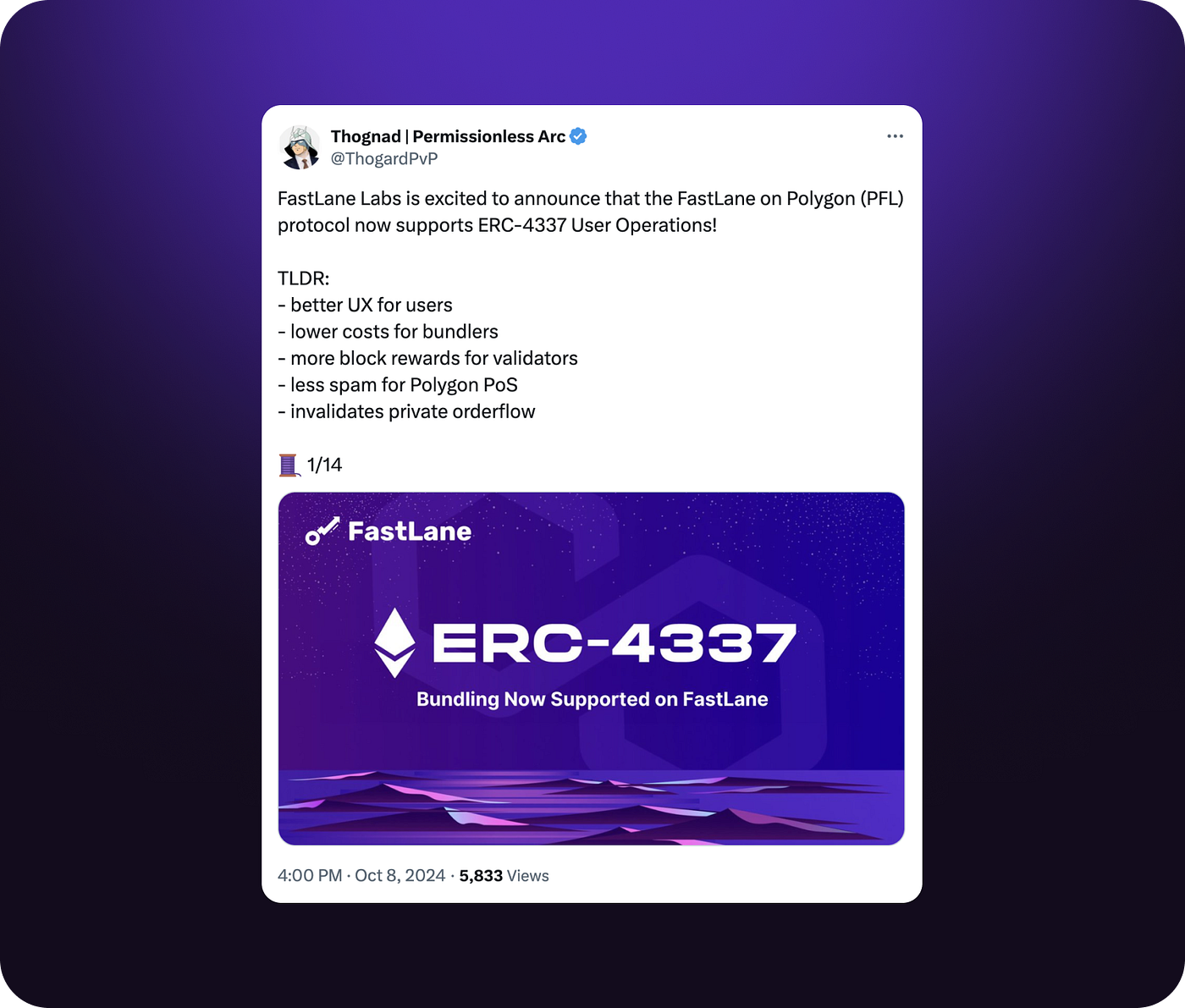 FastLane’s ERC-4337 Support, Limitless x Etherspot, XION’s Walletless Blockchain, and Unichain ...