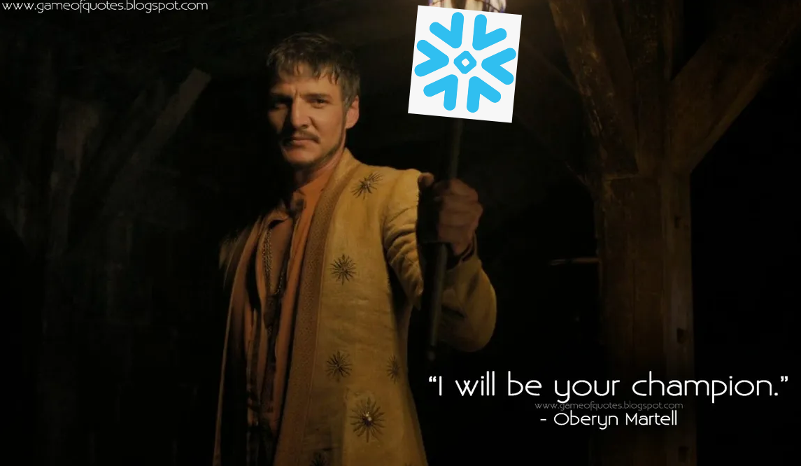 Oberyn Martell Champion Meme