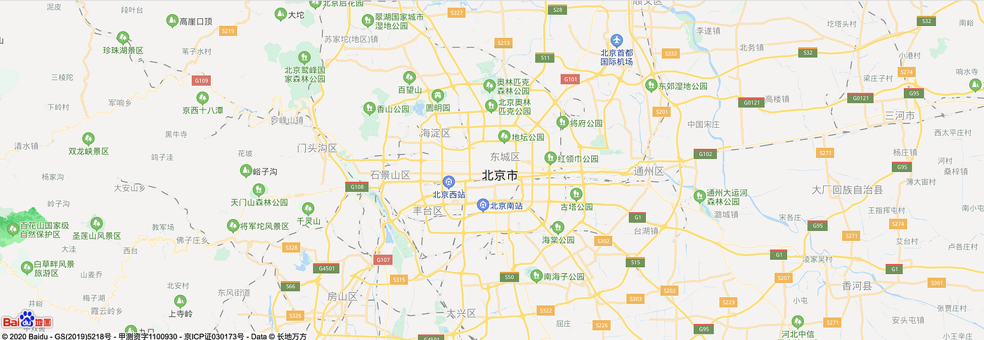 Baidu Map English