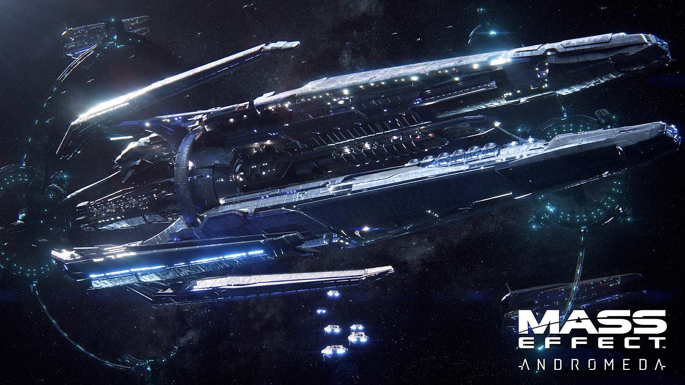 Mass Effect Asari Ships