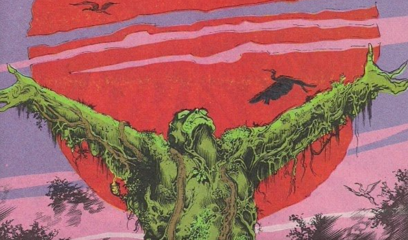 Swamp Thing Comic Panels