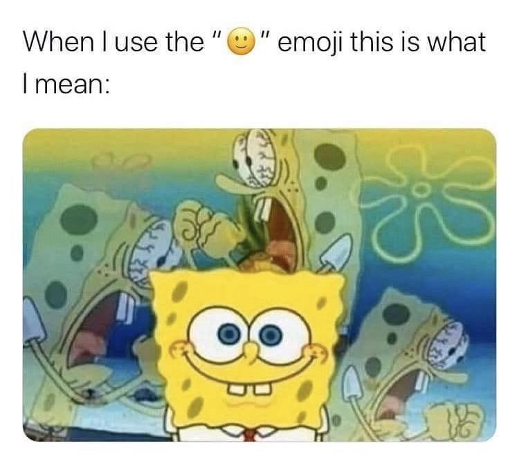 Spongebob Smile Meme