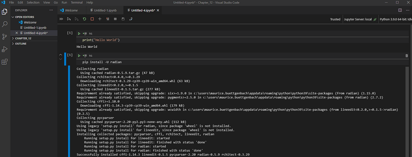 How To Integrate Python And R In Visual Studio Code By Maurice Henry