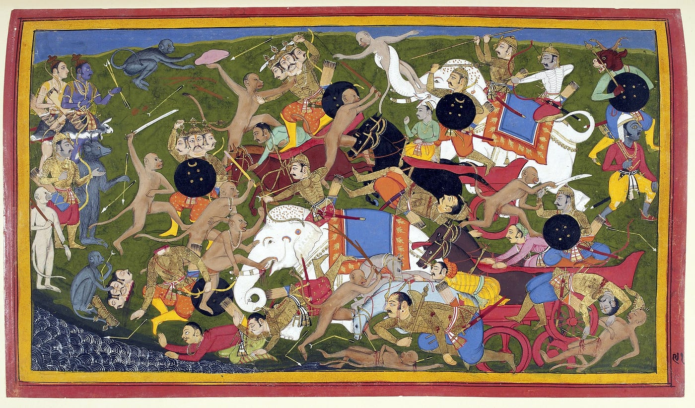 Ramayana Sita Fire