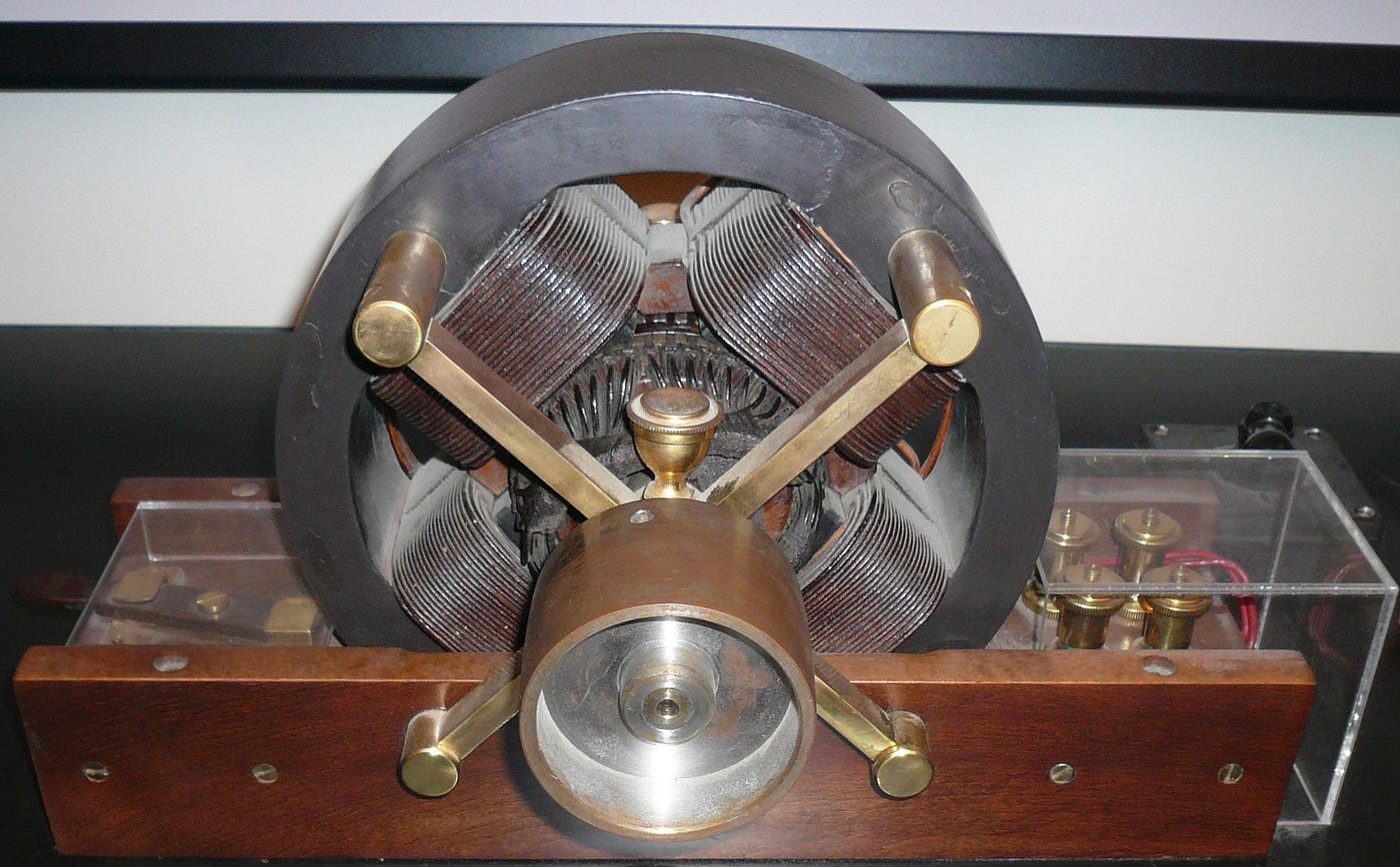 Alternating Current Motor Nikola Tesla