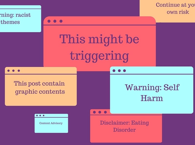 Warning Graphic Images Disclaimer