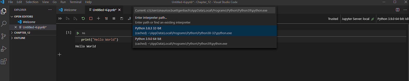 How To Integrate Python And R In Visual Studio Code By Maurice Henry
