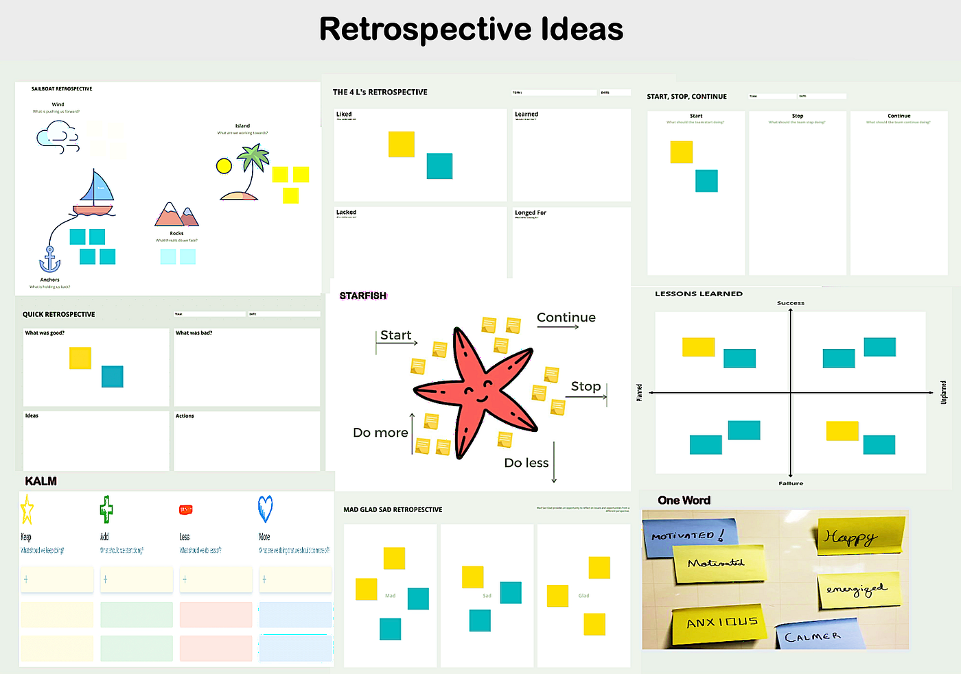 Team Retrospective Questions