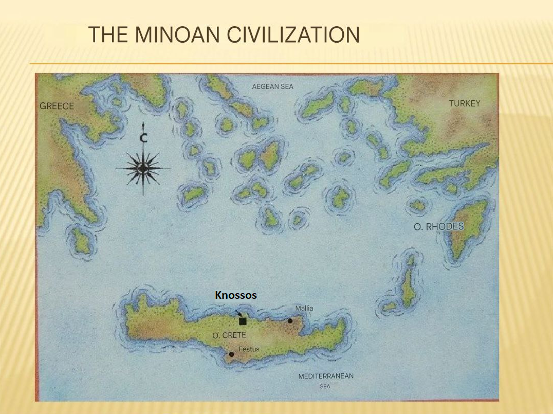 Minoan Civilization Map