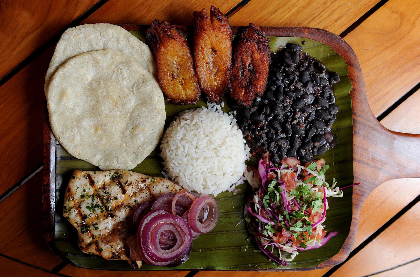 Costa Rican Food Casado