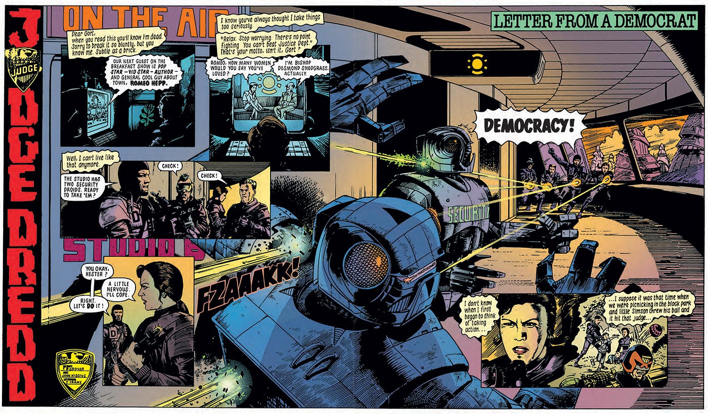 Judge Dredd I Am The Law Gif