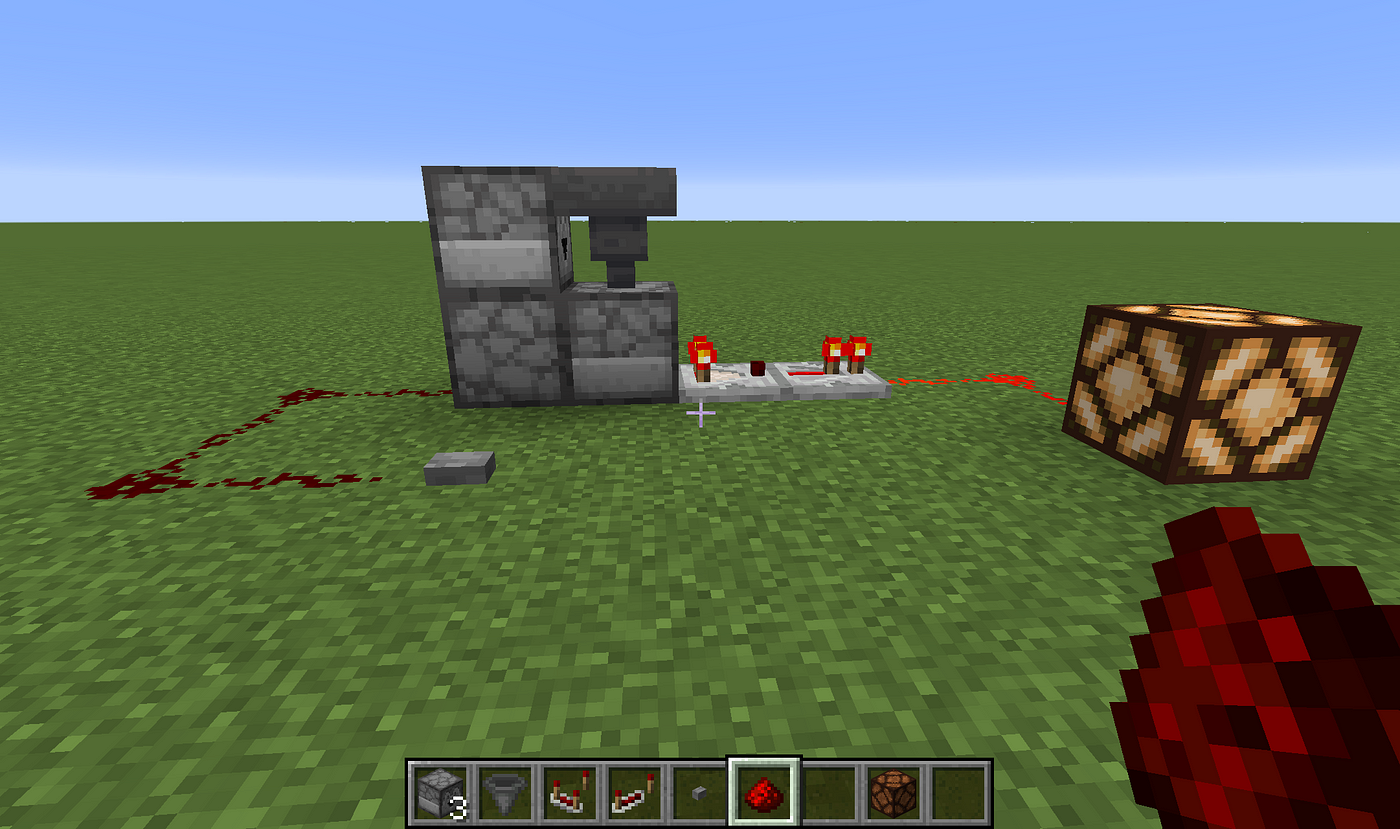 How To Craft A Redstone Comparator